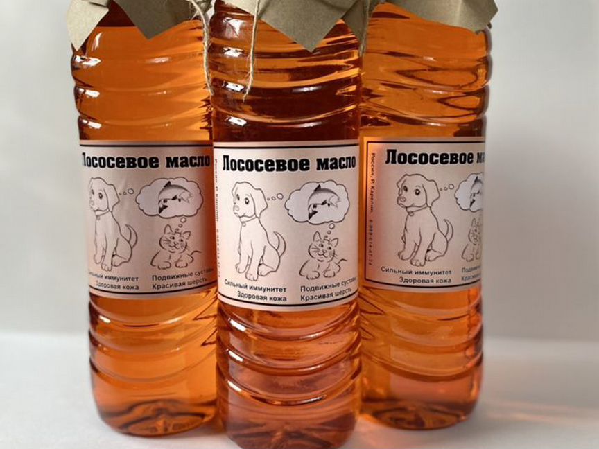 Масло лососевое (ветеринарное)