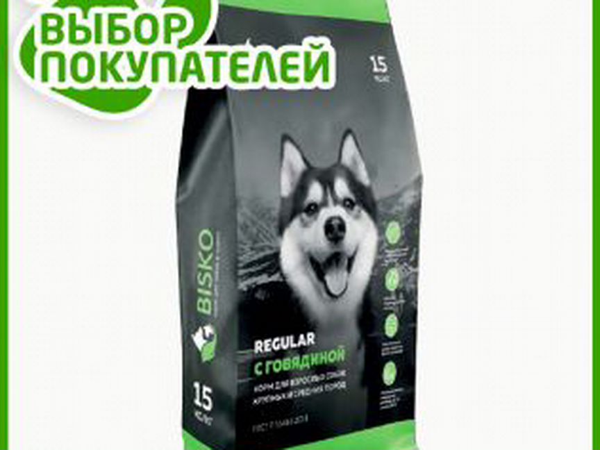 Корм для собак Bisko regular