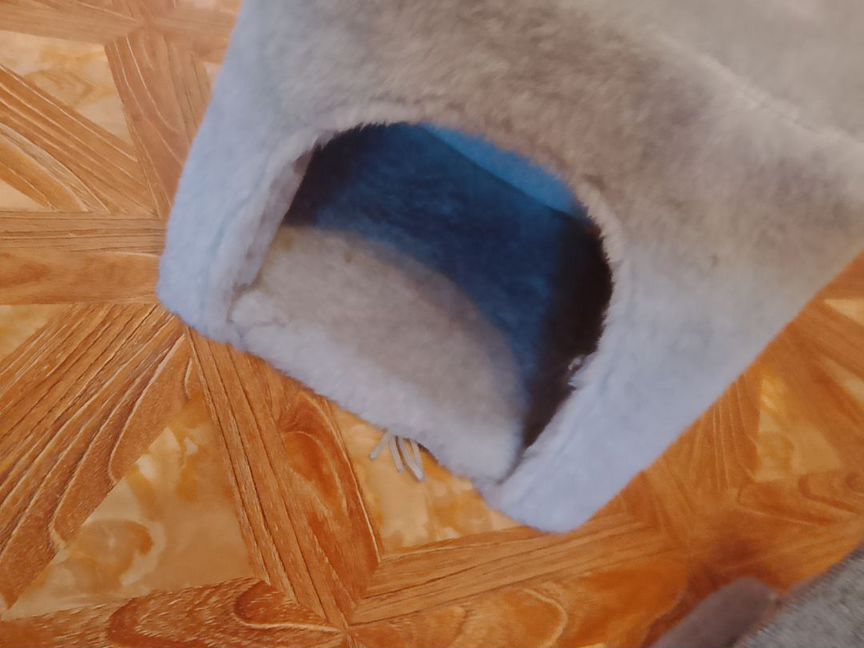 Домик для кошки с когтеточкой