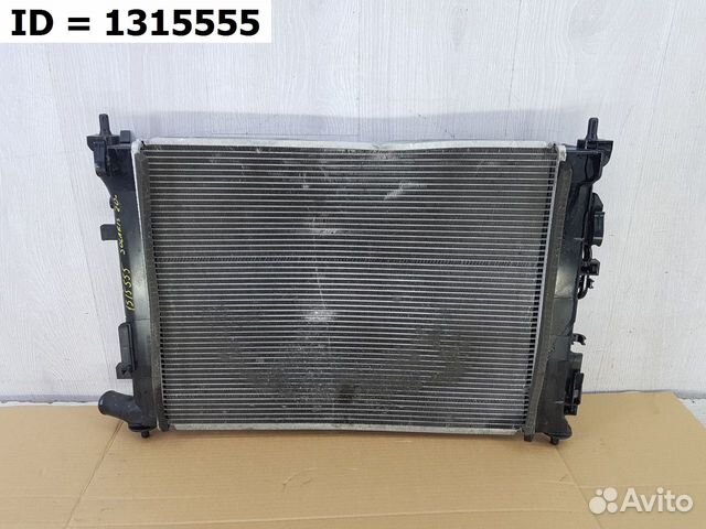 Радиатор охлаждения двигателя Hyundai Solaris Рест купить в Москве ...