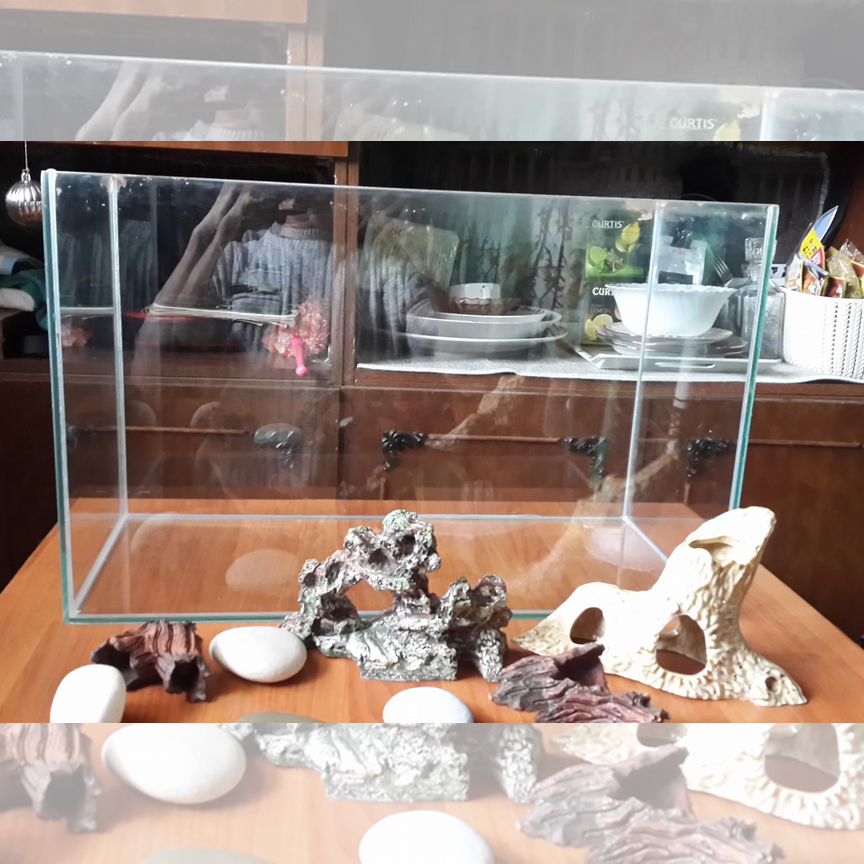 Аквариум для рыбок, стекло