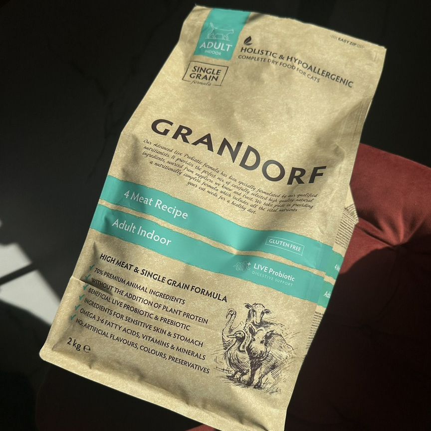Корм для кошек grandorf
