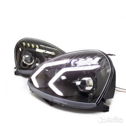 Фары на Приору в стиле Mercedes AMG + BI-LED купить в Тольятти СЕВиЕМ ...