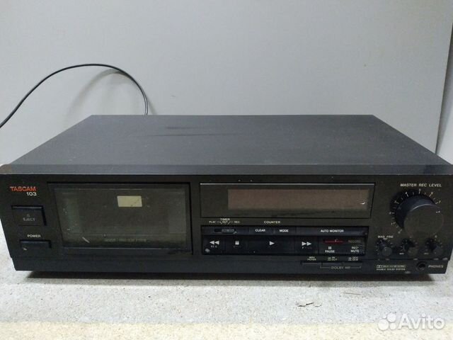 Кассетная магнитофонная дека tascam 103 купить в Мурино | Электроника ...