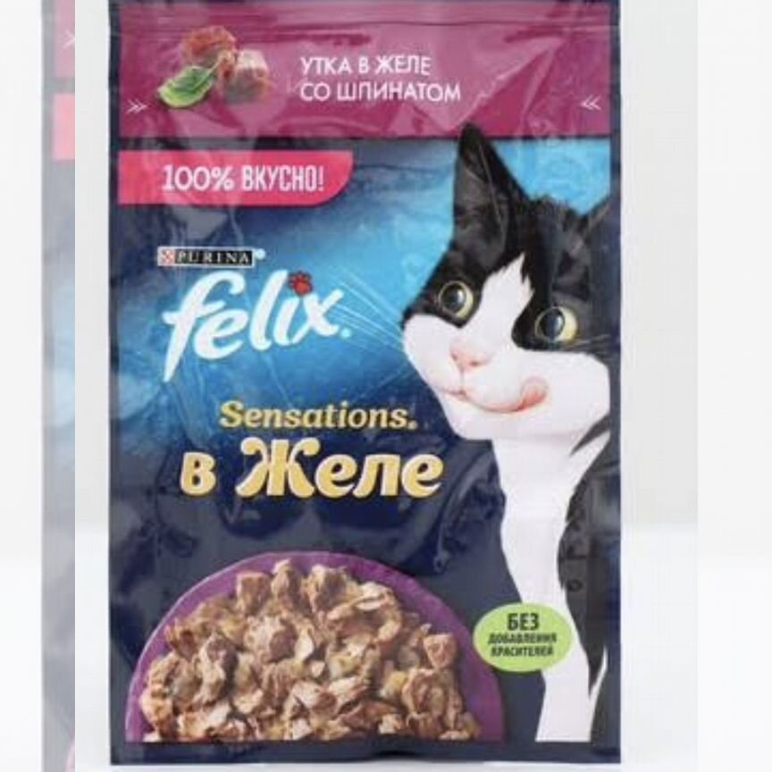 Корм для кошек felix/whiskas