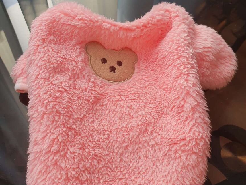 Легкая шубка для собак новая