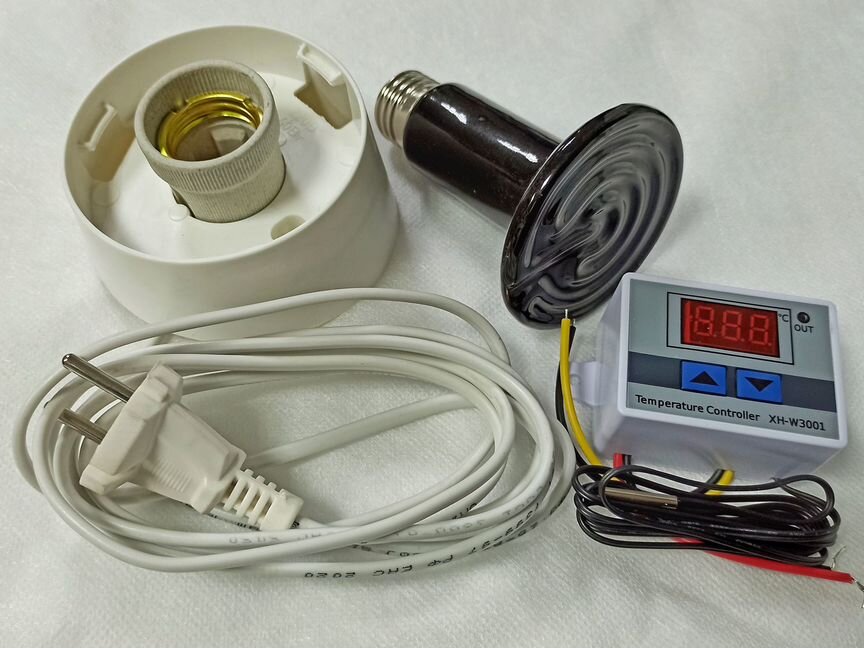 Комплект для обогрева цыплят, курятника, для птиц