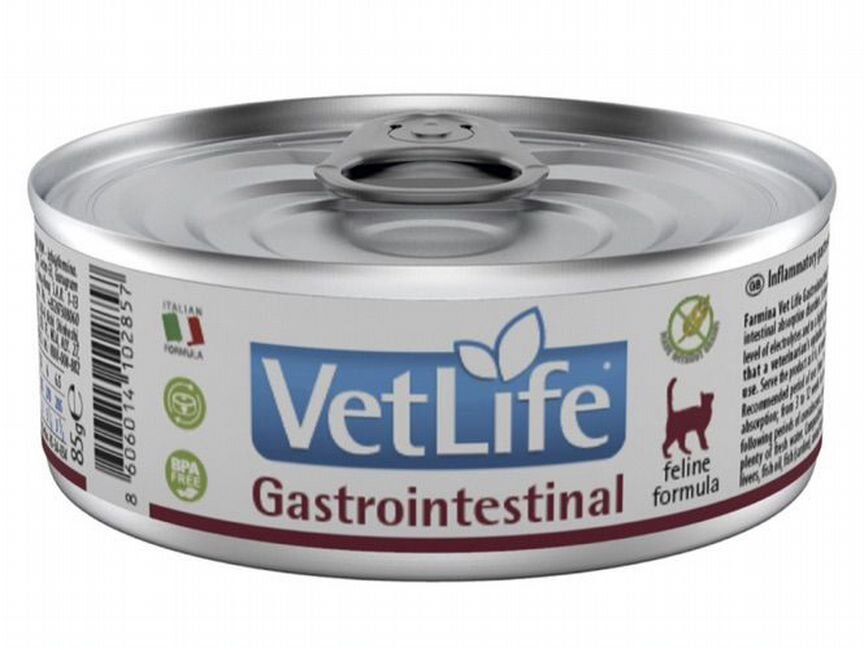 Корм паштет Farmina Vet Life Gastrointestinal