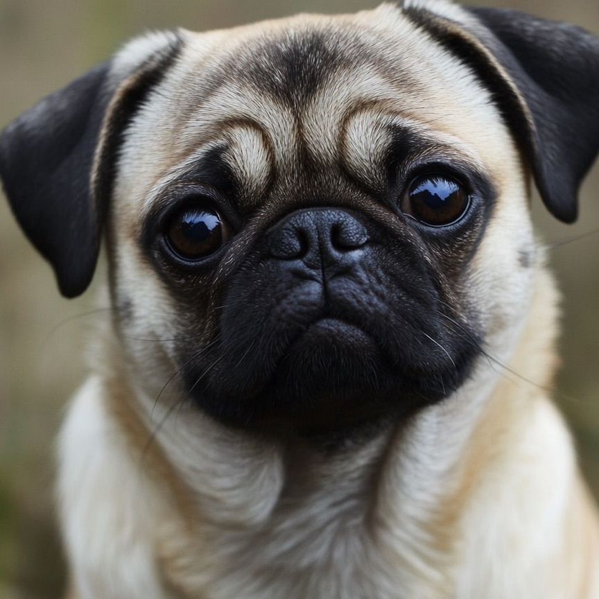 Мопс, взрослая собака