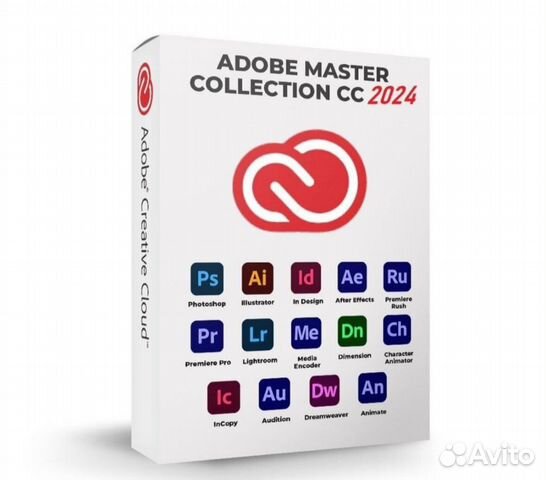 Полный пакет adobe 2024 купить в Санкт-Петербурге | Электроника | Авито