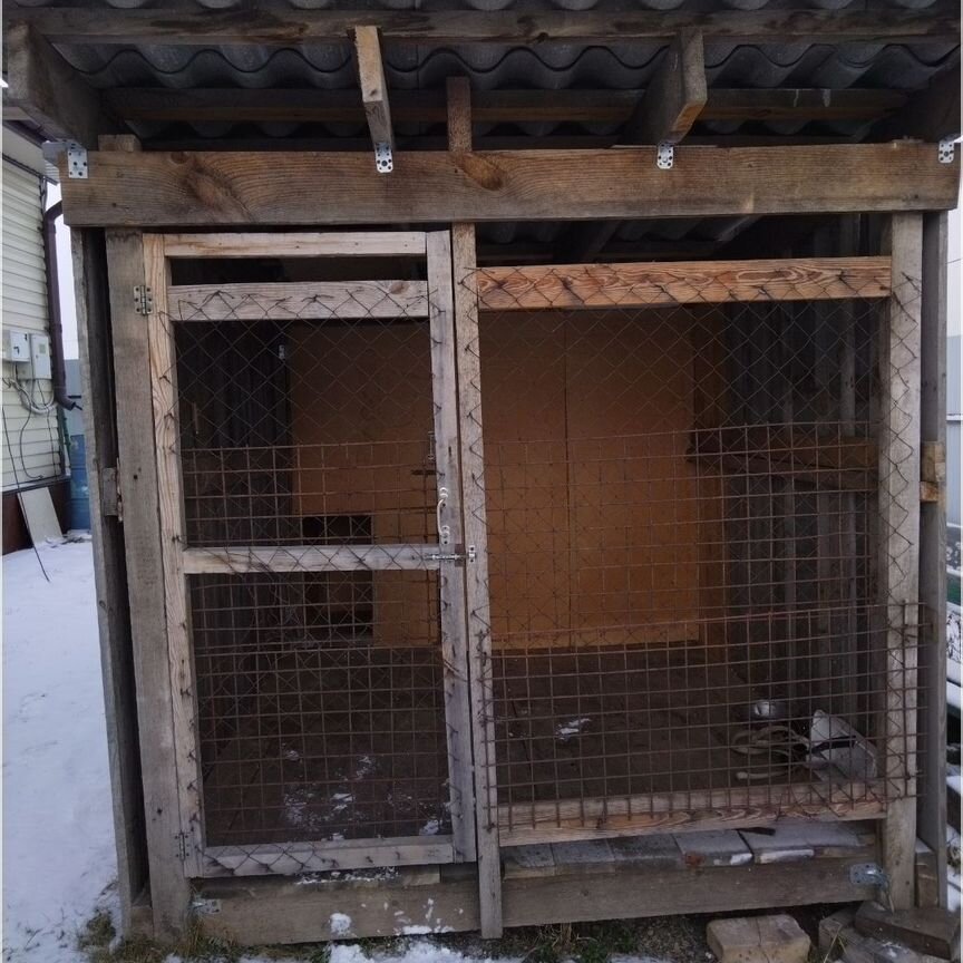 Вольер для собак уличный