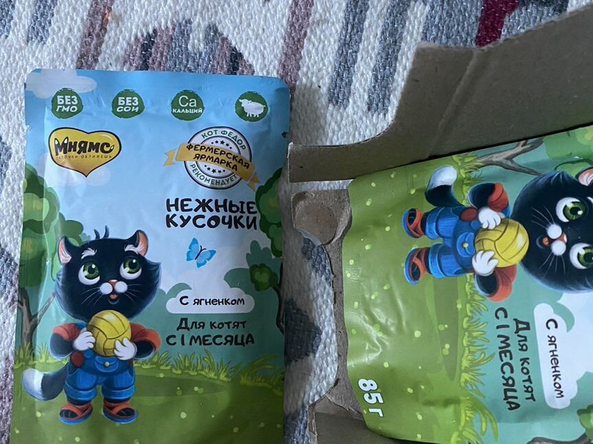 Владный корм для котят мнямс