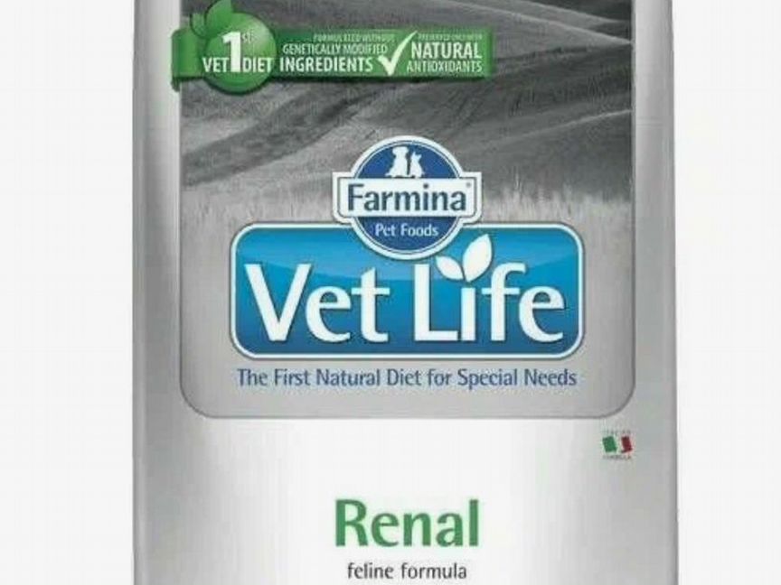 Корм для кошек Vetlife Renal