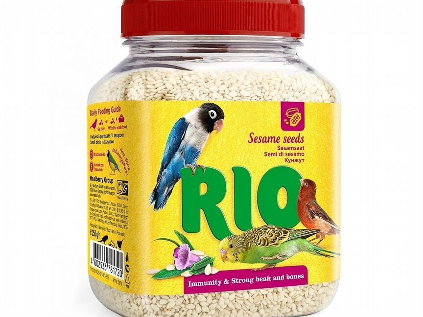 Рио лакомство кунжут для птиц