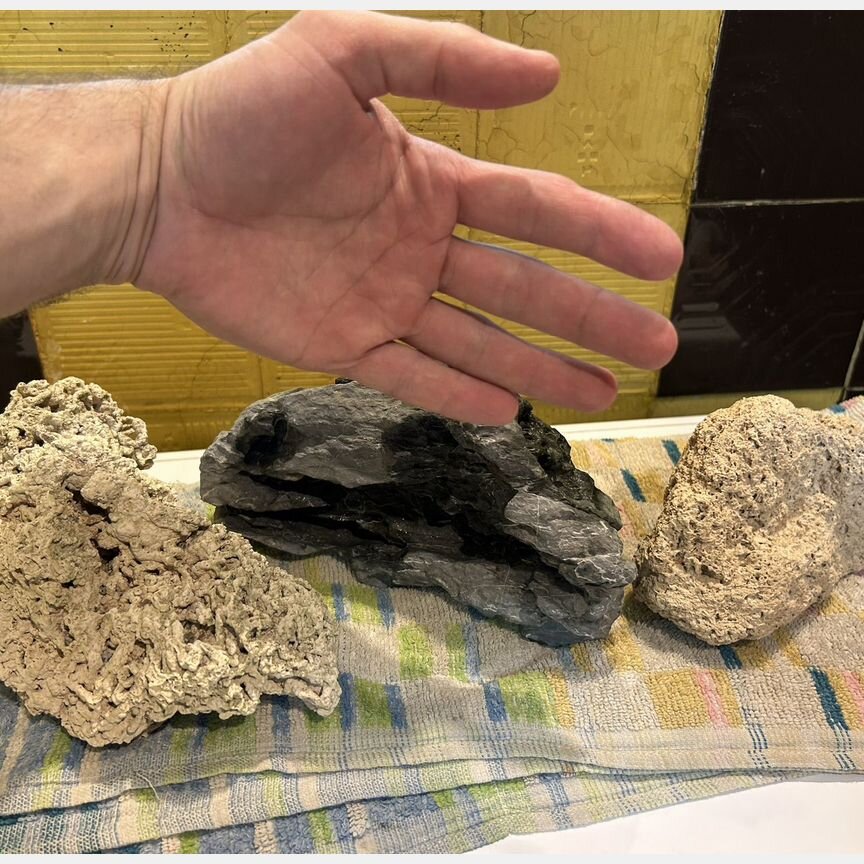 Камни для аквариума натуральные