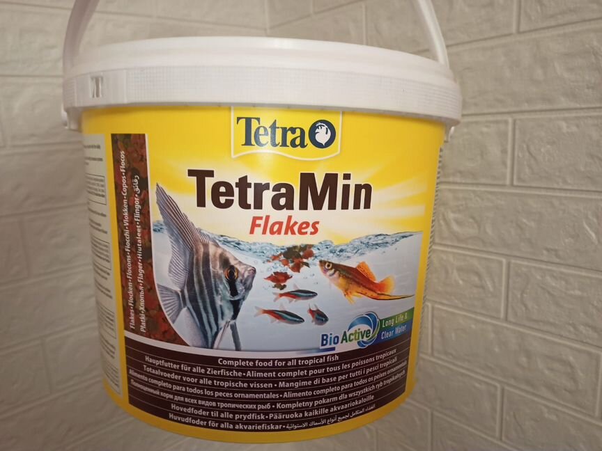 Корм Tetra min flakes для рыб