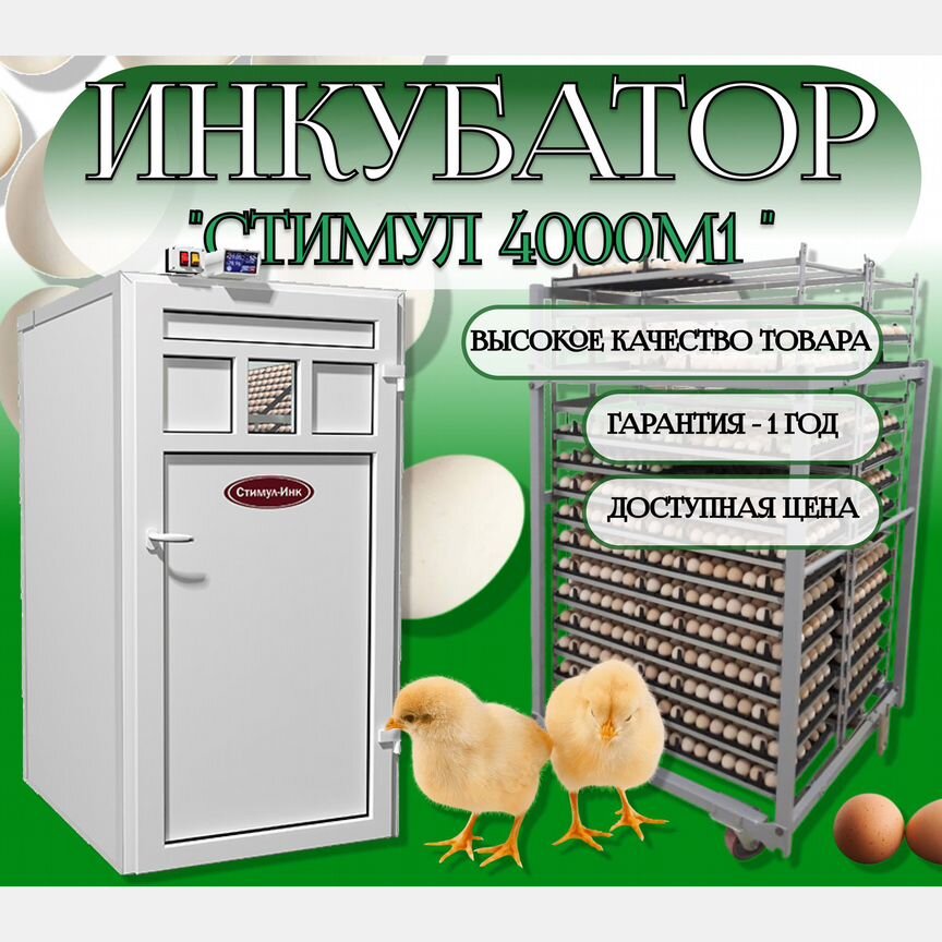 Инкубатор автоматический Стимул-4000 М1В