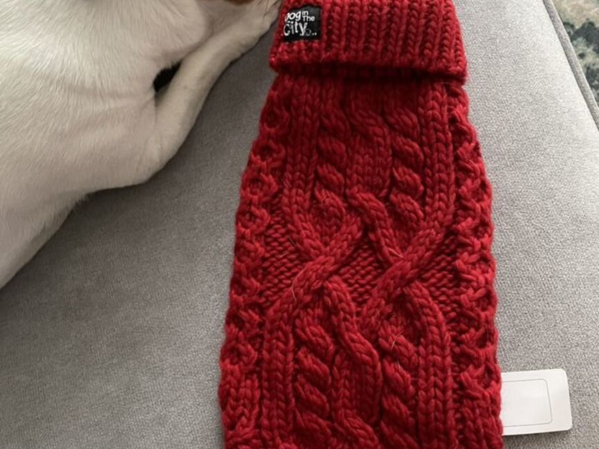 Свитер теплый для собаки новый/ одежда для собак