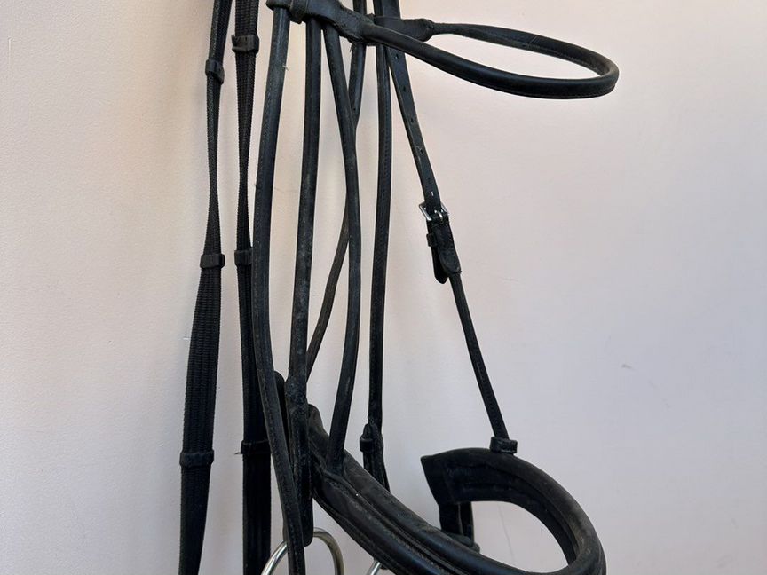 Уздечка в сборе, оголовье Gold medal