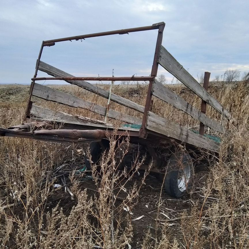 Телега для перевозки сена бу