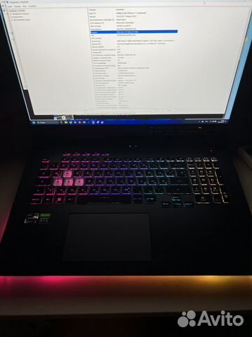 Игровой Ноутбук asus ROG Strix G713R купить в Самаре | Электроника | Авито