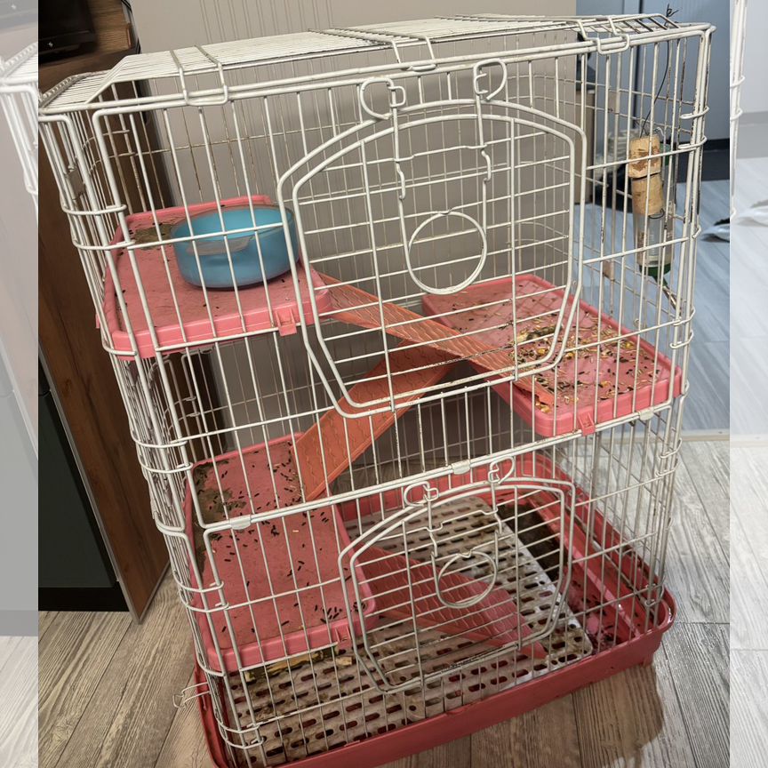 Клетка для шиншиллы бу
