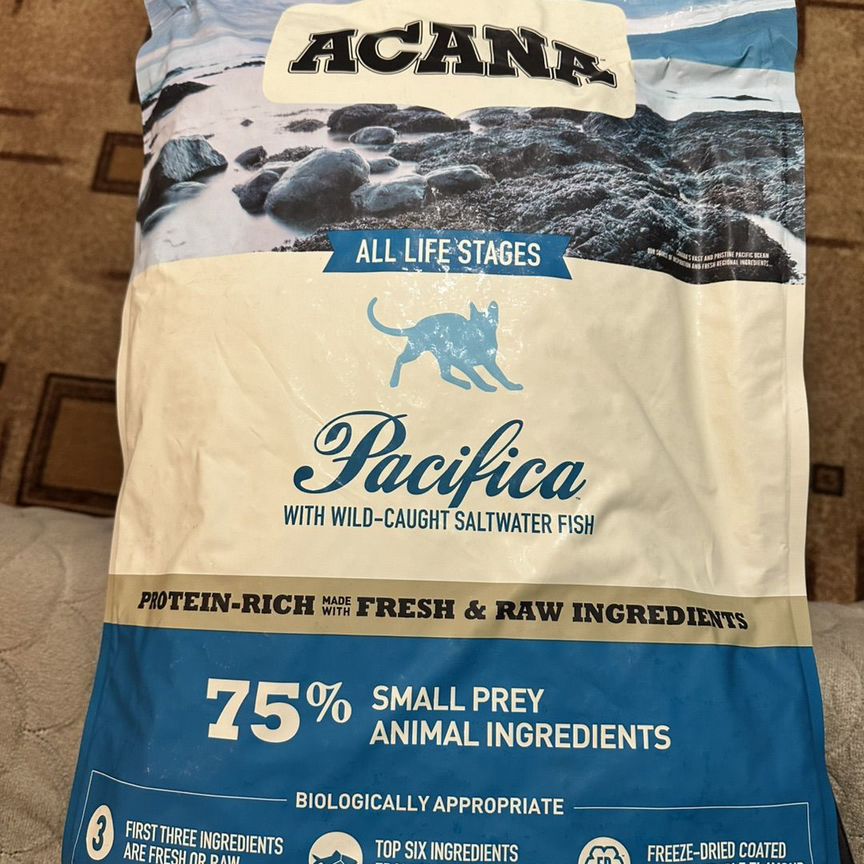 Acana pacifica для кошек 4.5кг