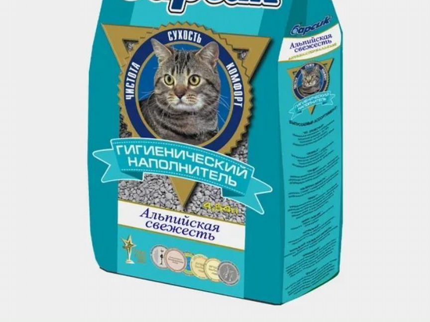 Наполнитель для кошачьего туалета