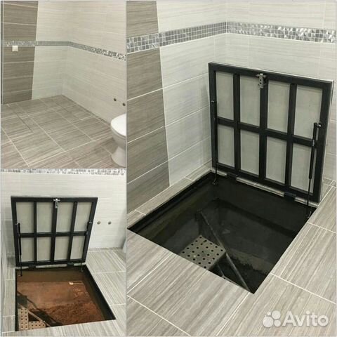 Люк напольный в подвал под плитку от производителя купить в ...
