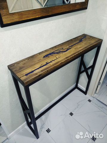 Консоль пристенная в стиле Loft купить в Тольятти | Товары для дома и ...