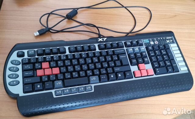 Клавиатура A4Tech X7-G800V купить в Санкт-Петербурге | Электроника | Авито