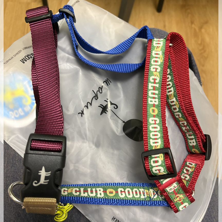 Шлейка sharikdog новая ML