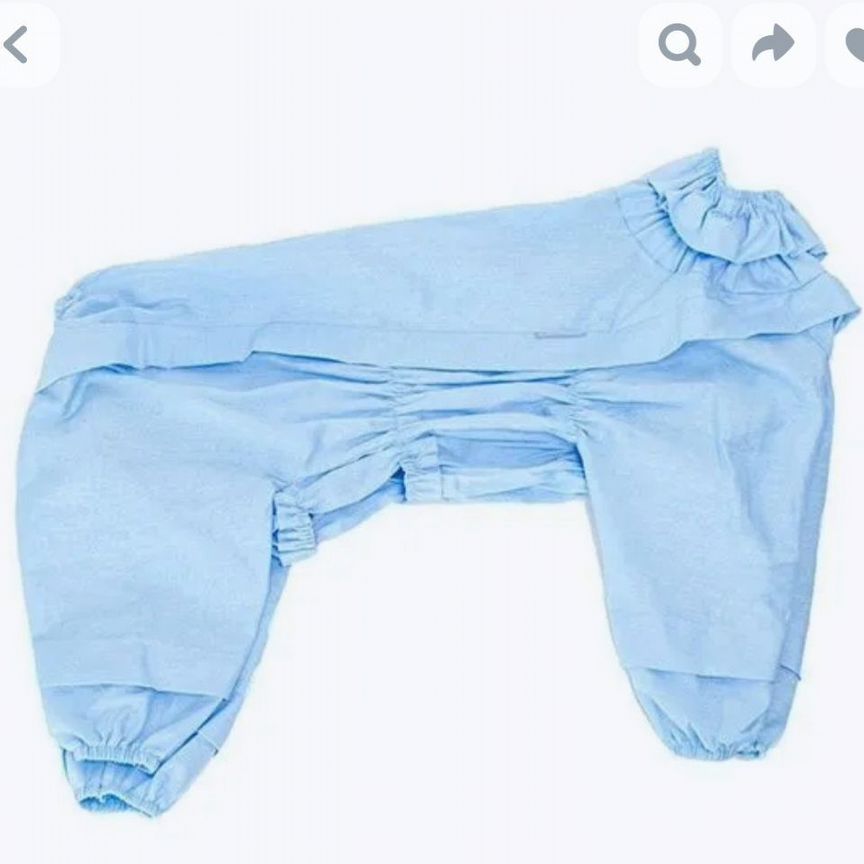 Комбинезон пыльник для собак от клещей кобель 60