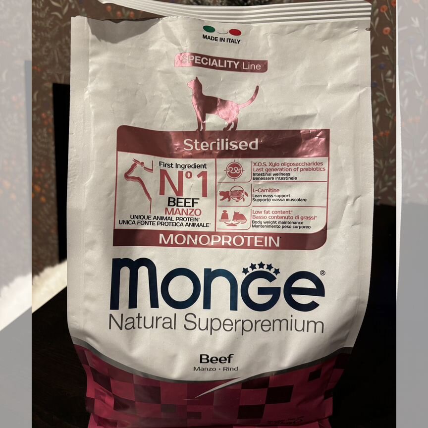 Корм для кошек monge