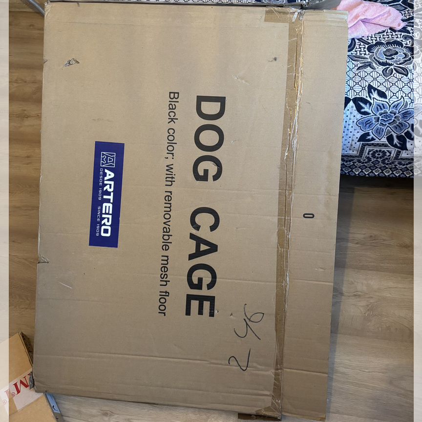 Клетка складная для щенков с поддоном