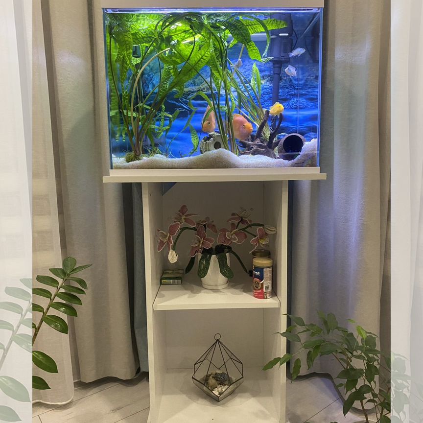 Аквариум 80л с тумбой