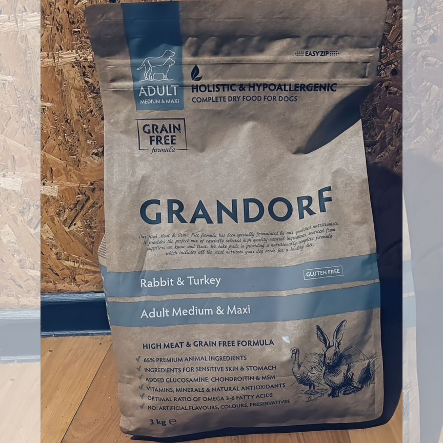 Корм для собак grandorf 3 кг