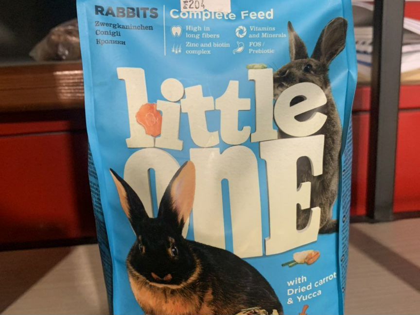 Little ONE 400 Г корм для кроликов