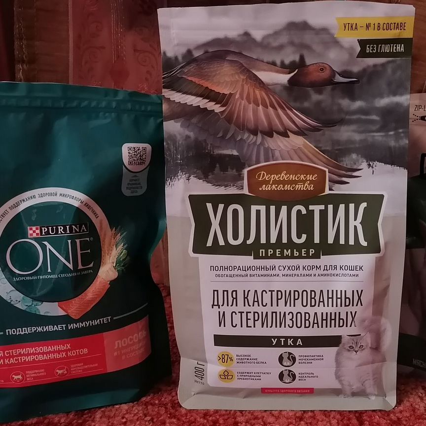 Сухой корм для кошек