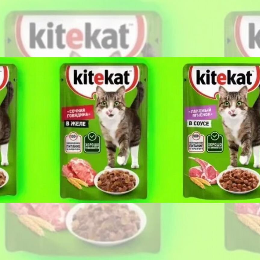Корм для кошек Kitekat