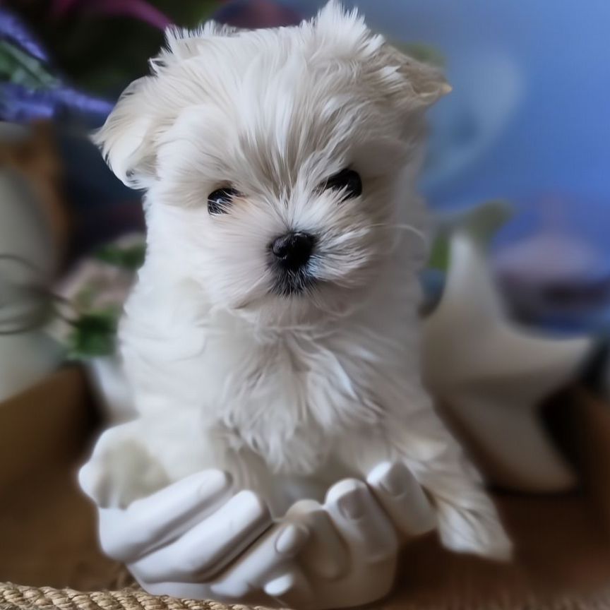 Мальтийская болонка, щенок