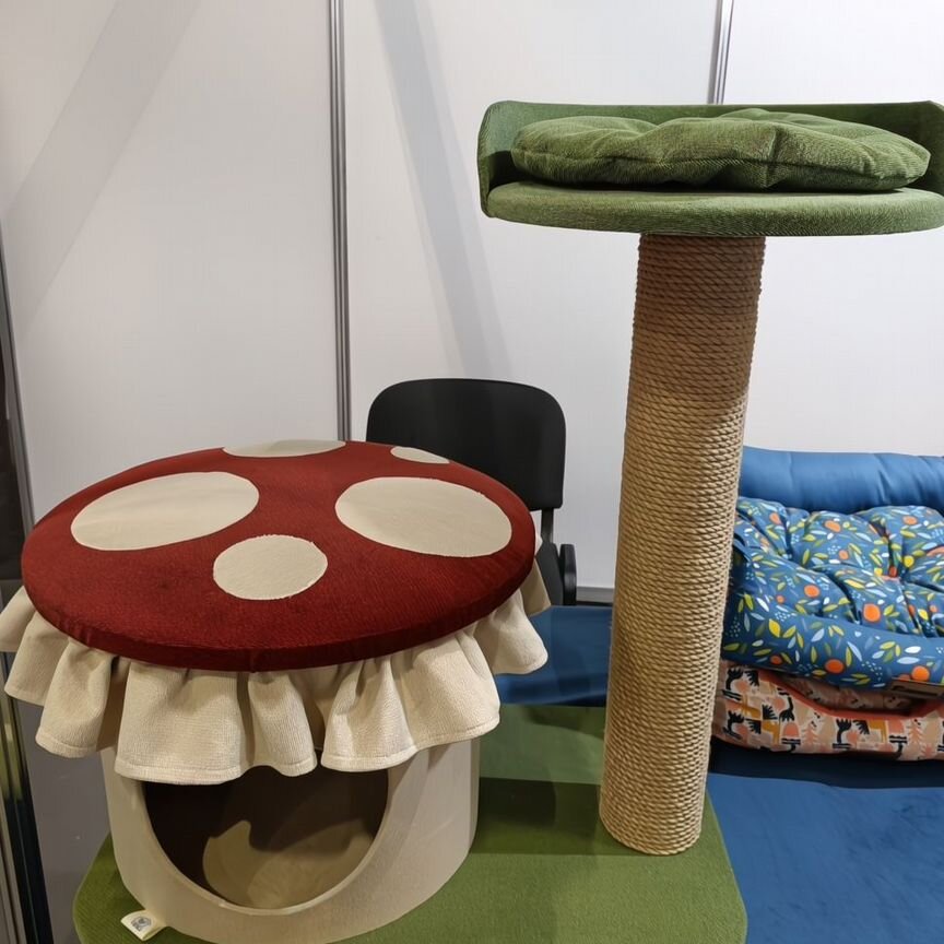 Когтеточка домик для кошки