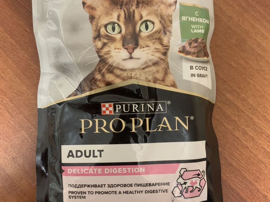 Паучи Pro plan Adult Delicate digestion с ягненком