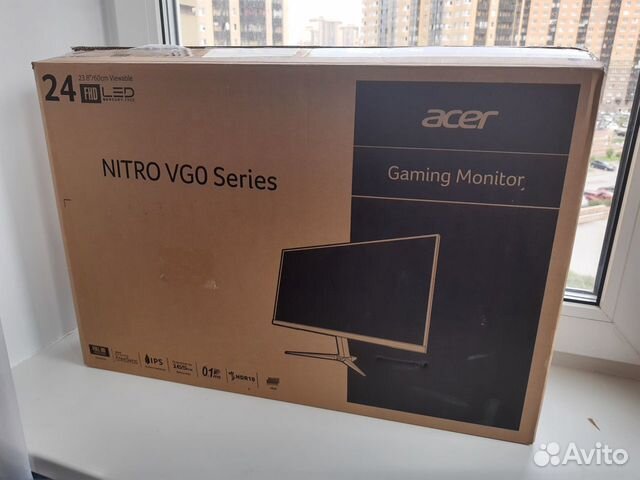 Игровой монитор Acer Nitro VG240YS 165 Гц новый купить в Санкт ...