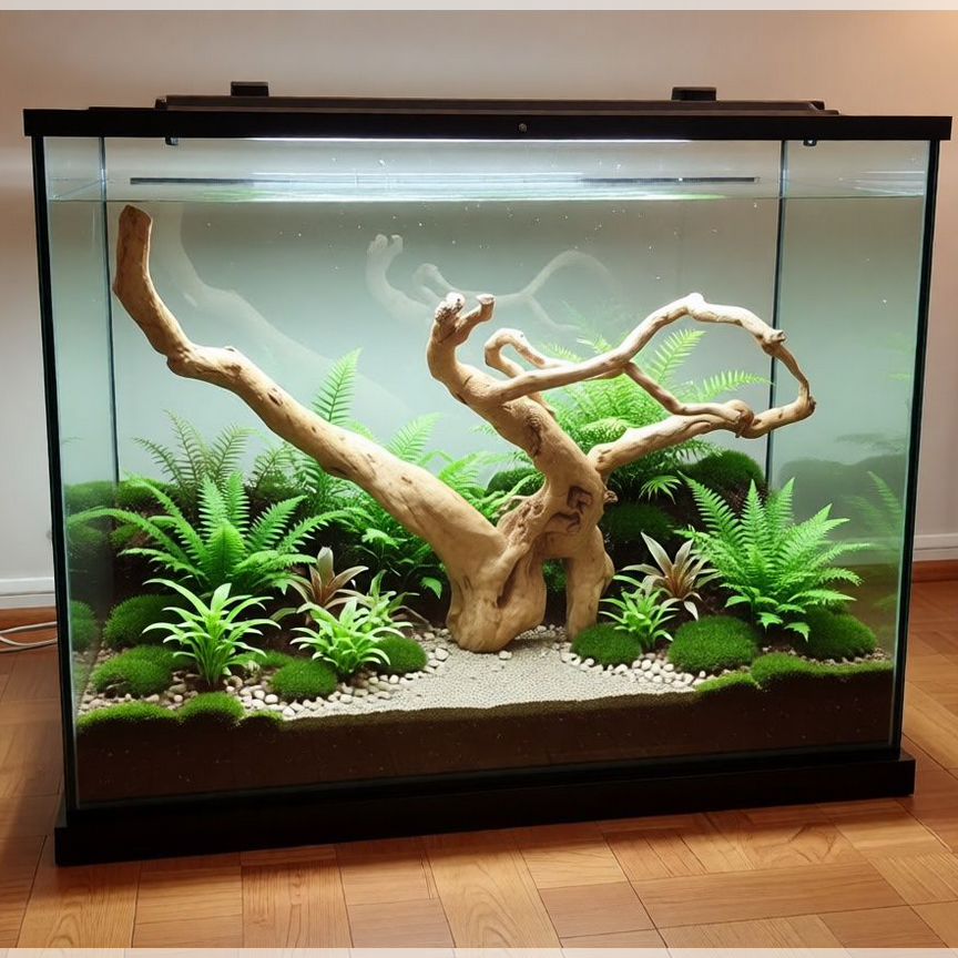 Коряга для аквариума паучий корень 60*40*37 вк7
