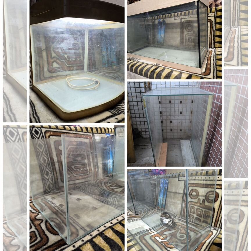 Набор аквариумов 7 шт   аксессуары для аквариумов