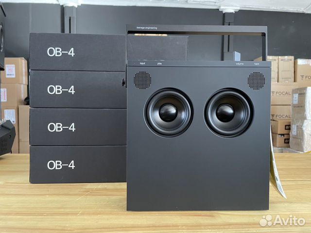 Teenage Engineering OB-4 black купить в Санкт-Петербурге | Хобби и отдых | Авито