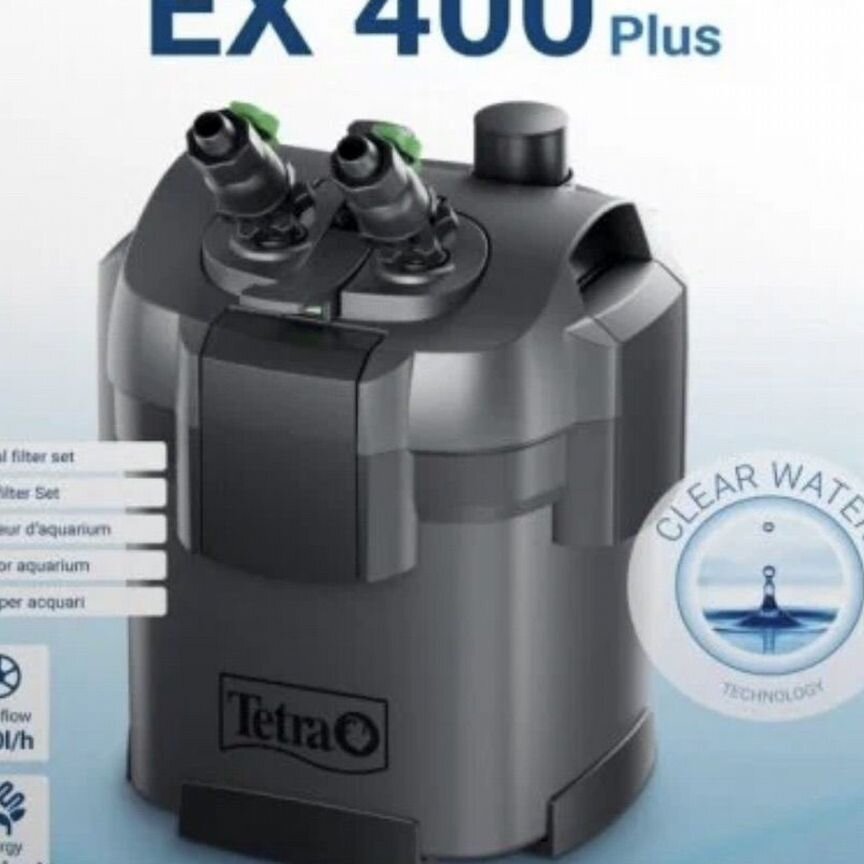 Внешний фильтр tetra EX 400 Plus, 400л/ч (до 80 л)