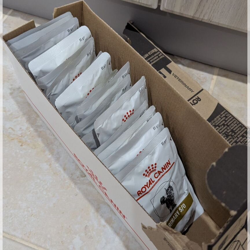 Корм влажный Royal Canin Urinary S/O, 18 шт