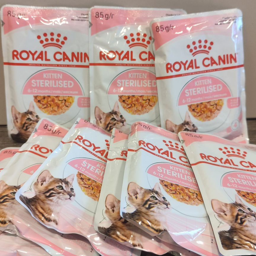 Royal Canin kitten Влажный для стерилиз. 6-12 мес